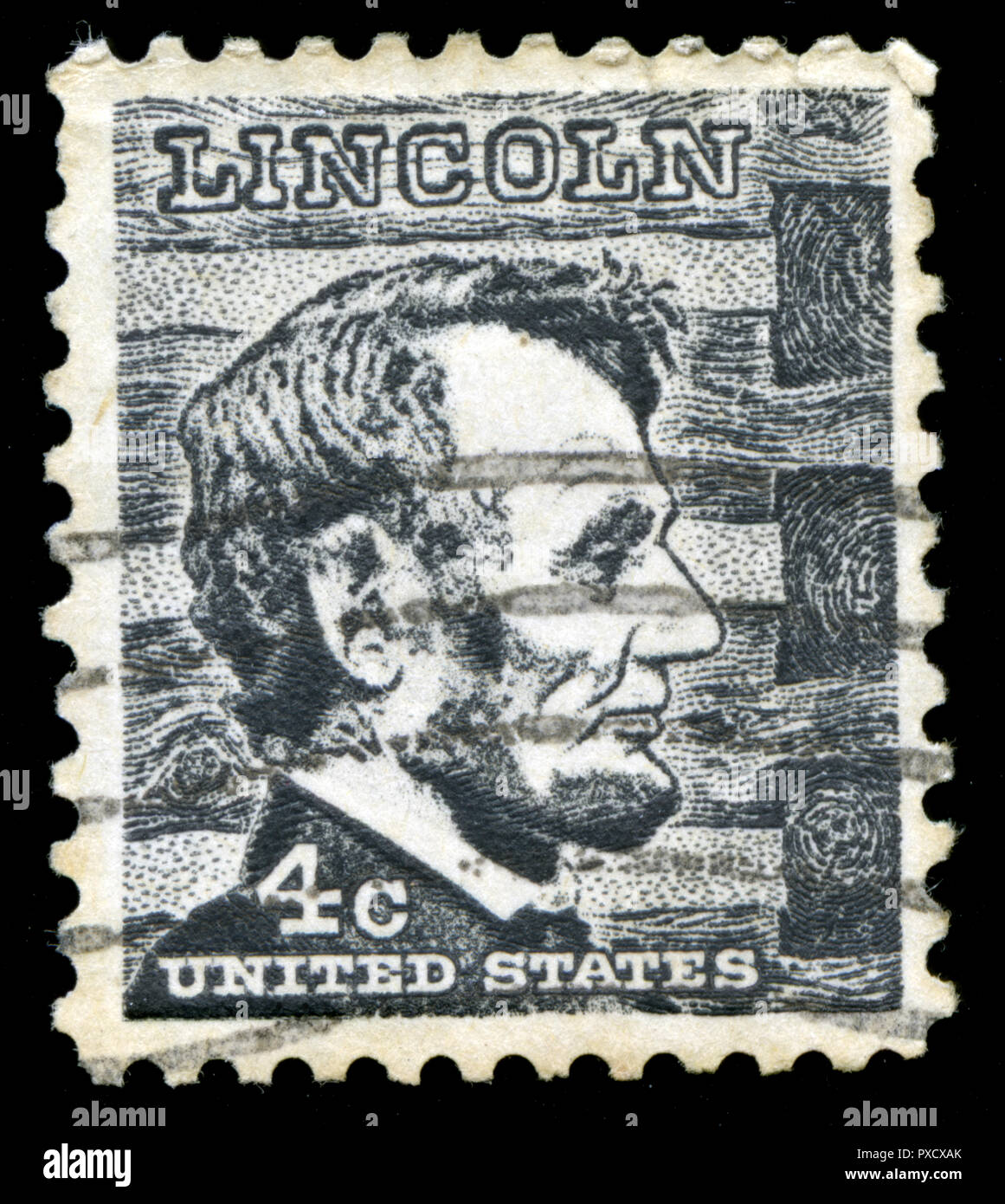 Postmarked stamp from United States of America (USA) in the Famous ...