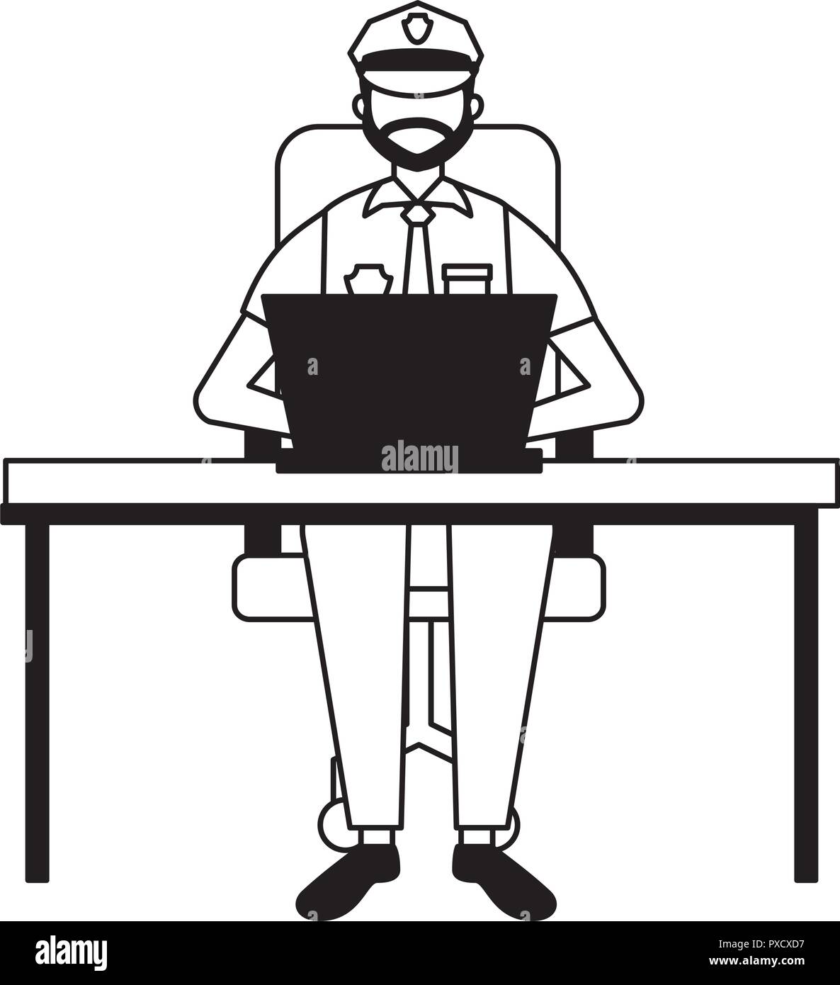 Police Officer Desk Stock Photos & Police Officer Desk Stock Images ...