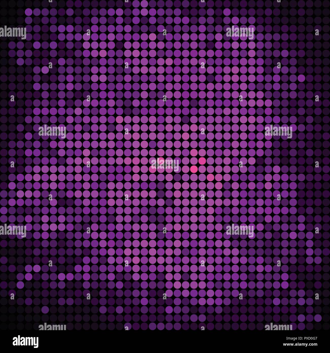 abstract vector colored round dots background - purple and violet Stock ...