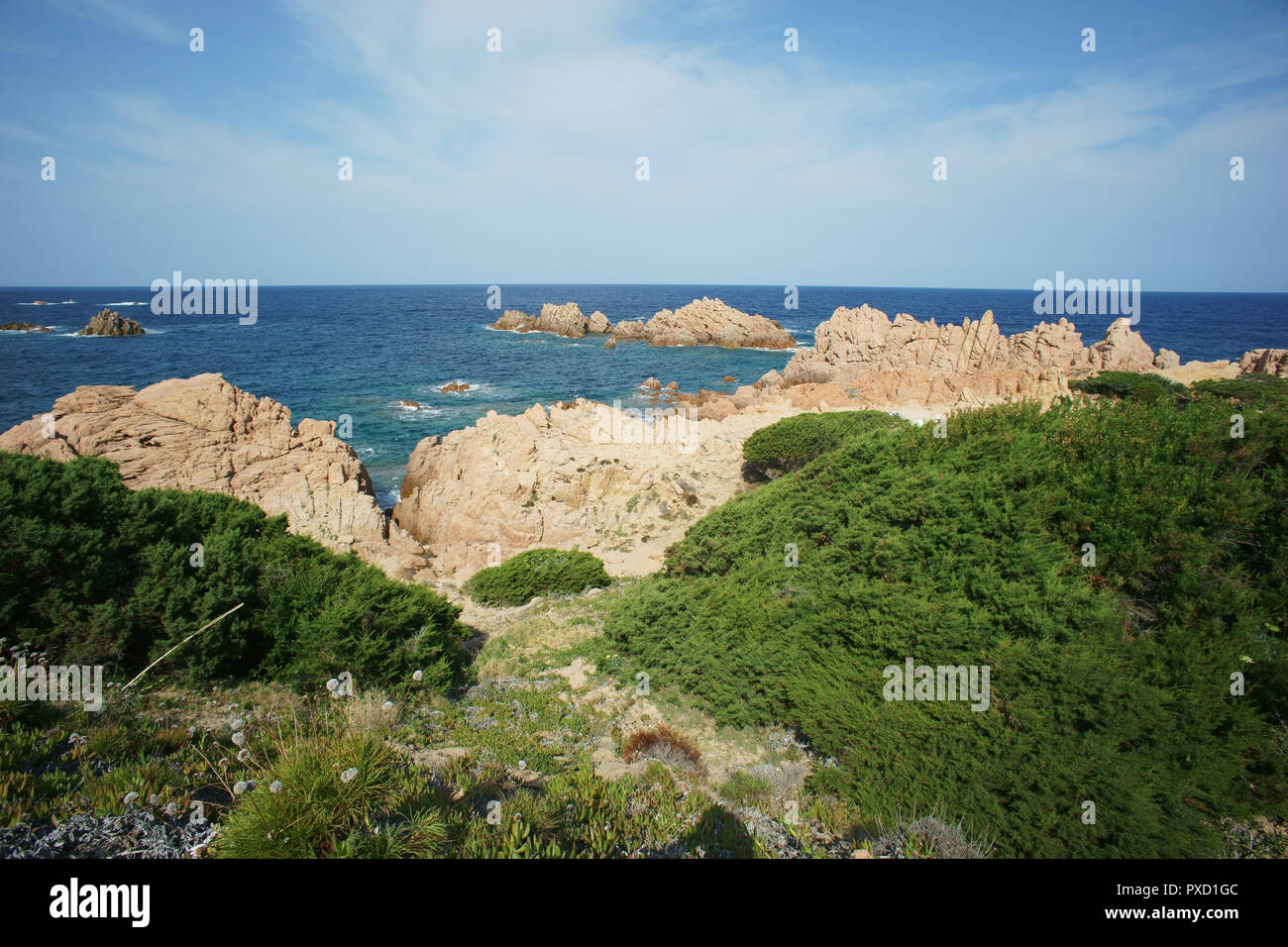 paradise coast, Sardinia, Italy Stock Photo - Alamy