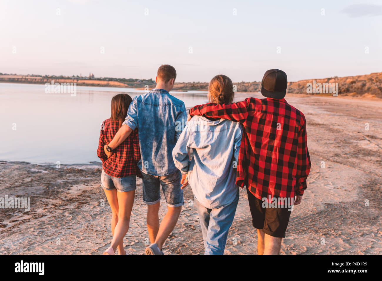Walking party vacation hi-res stock photography and images - Alamy