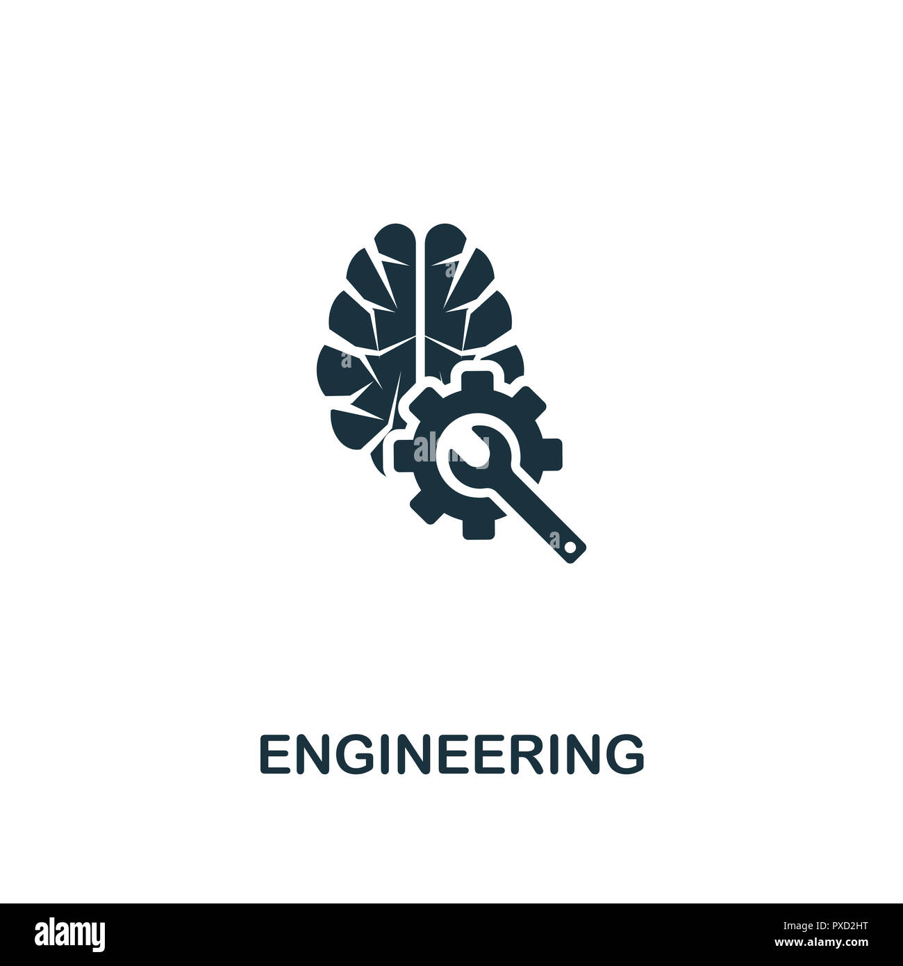 Engineering icon. Premium style design from artificial intelligence ...