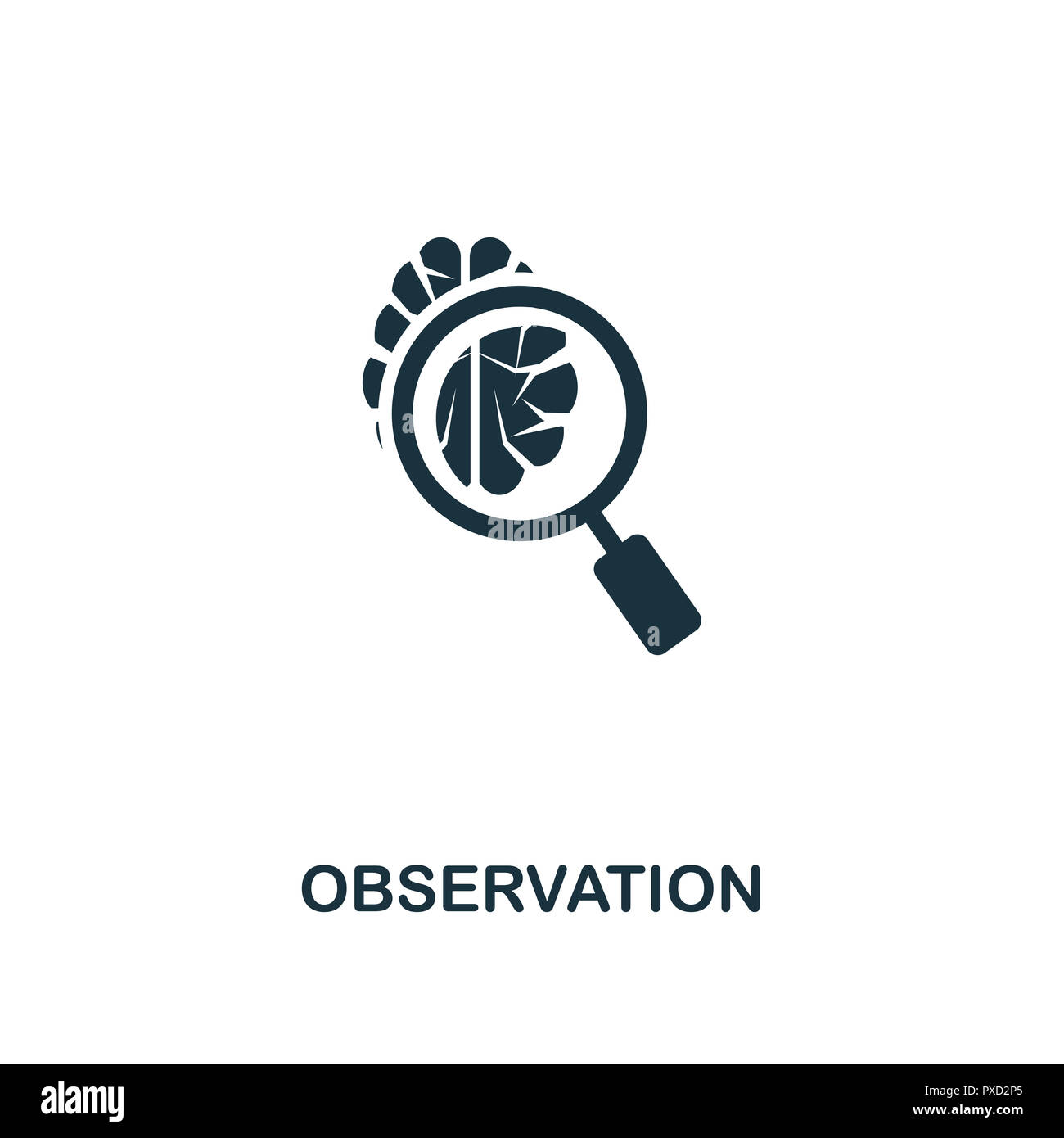 Observation icon. Premium style design from artificial intelligence ...