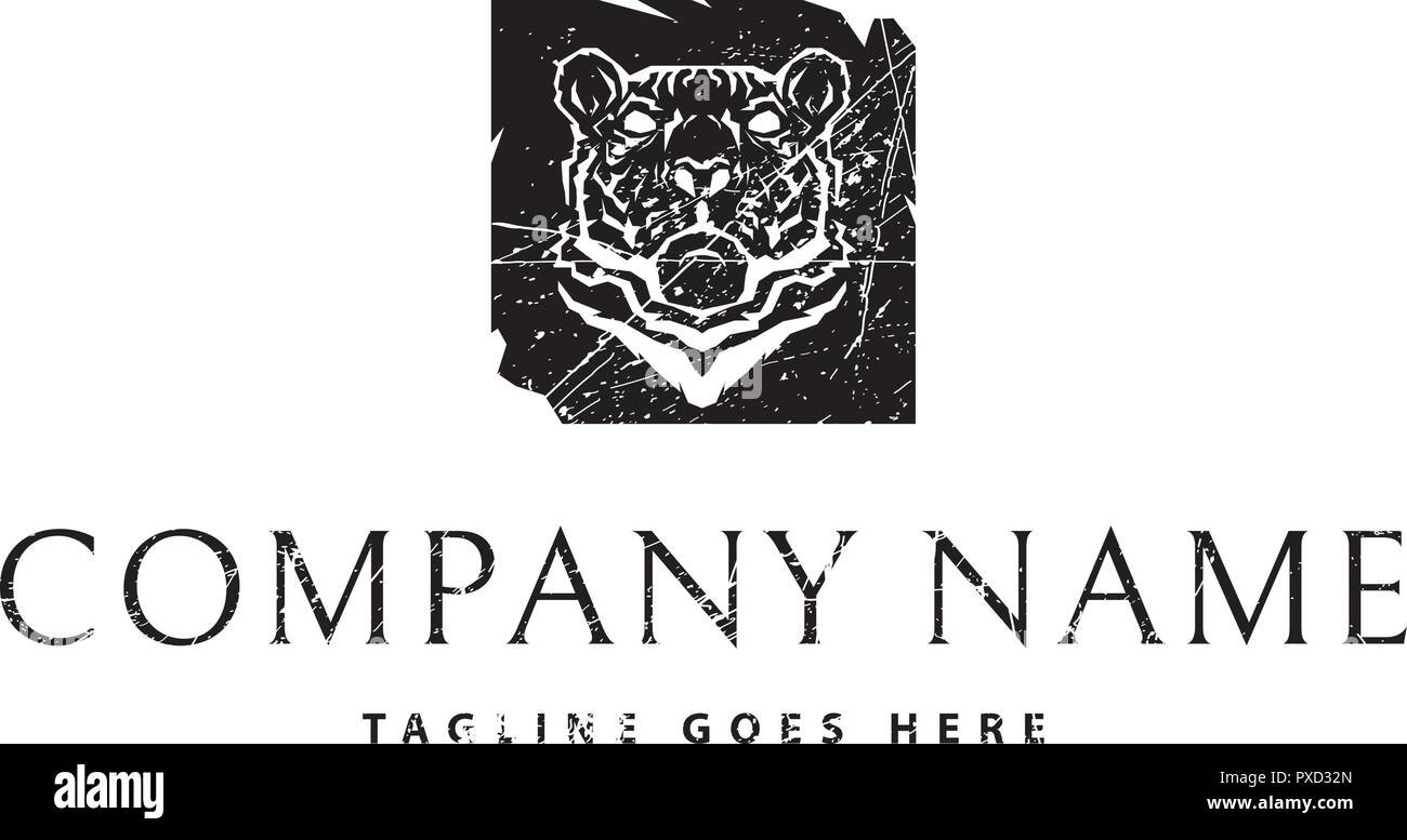 Strong Tiger vector logo image Stock Vector Image & Art - Alamy