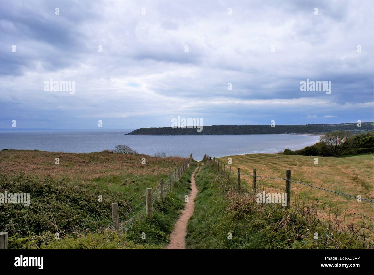 Oxwich beach hi-res stock photography and images - Alamy