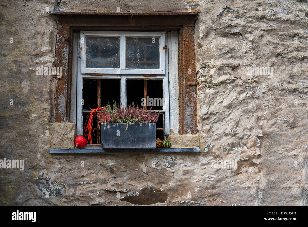window in an old house Stock Photo - Alamy