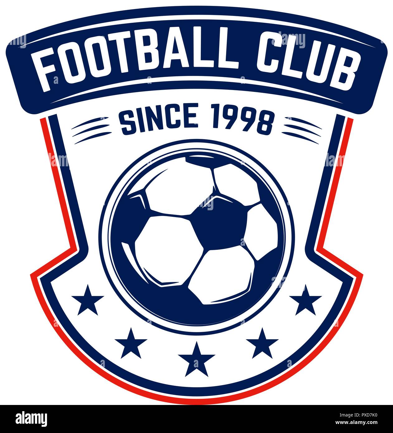 Set of varsity emblems hi-res stock photography and images - Alamy