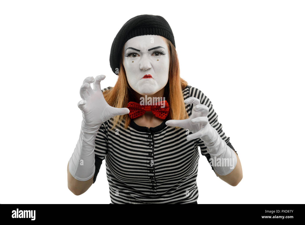 Angry Mime