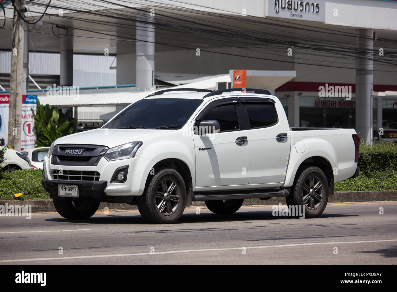 Chiangmai, Thailand - September 24 2018: Private Isuzu Dmax Pickup ...