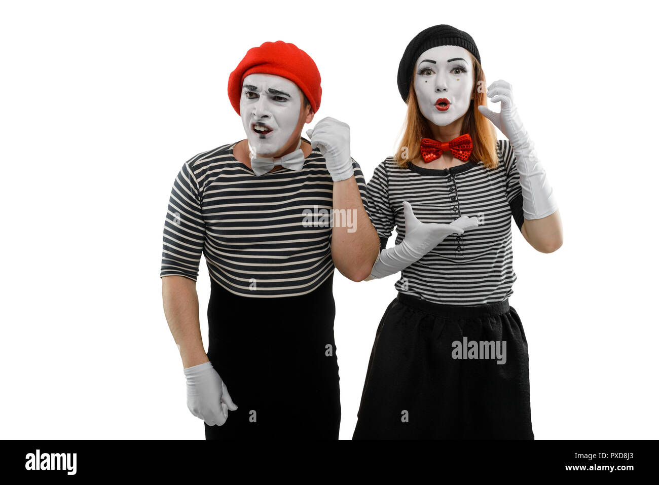 Mime Couple Costume