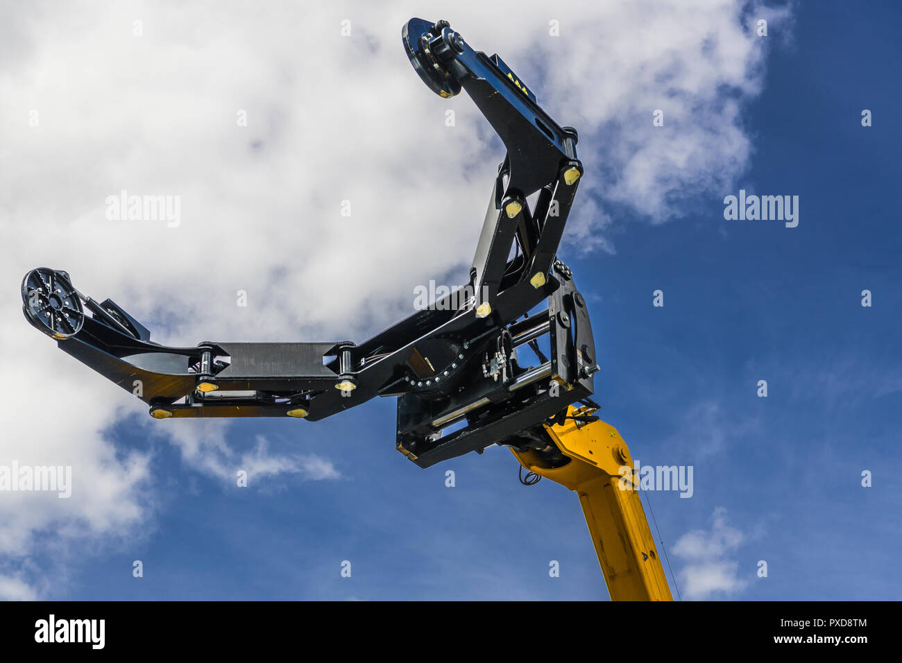 Crane with manipulator hi-res stock photography and images - Alamy
