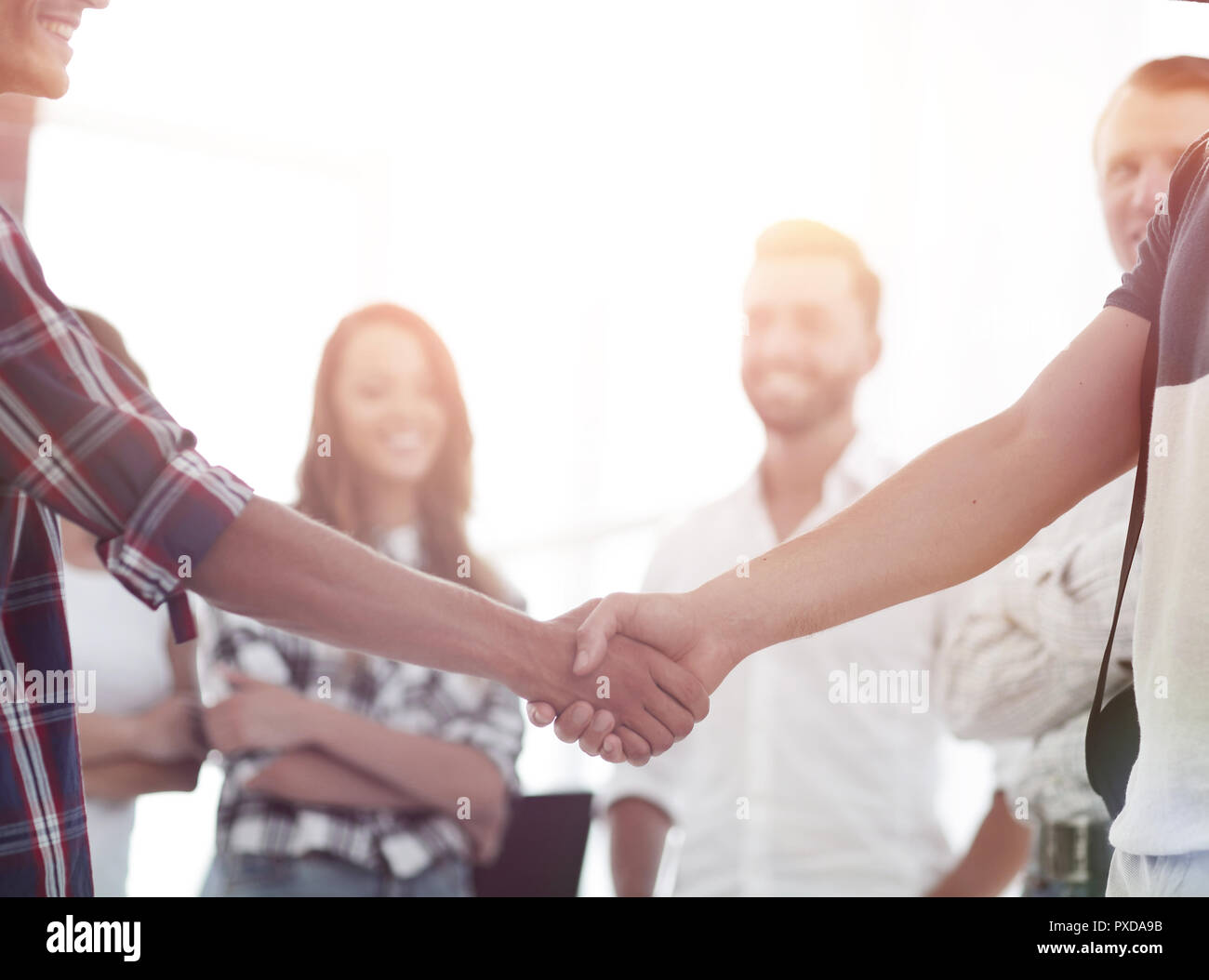 closeup of handshake of business partners Stock Photo - Alamy