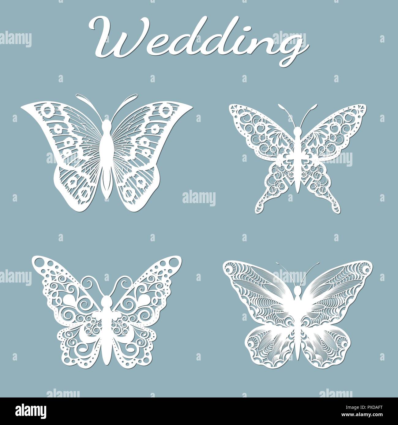 Image with the inscription-wedding. Template with vector illustration ...