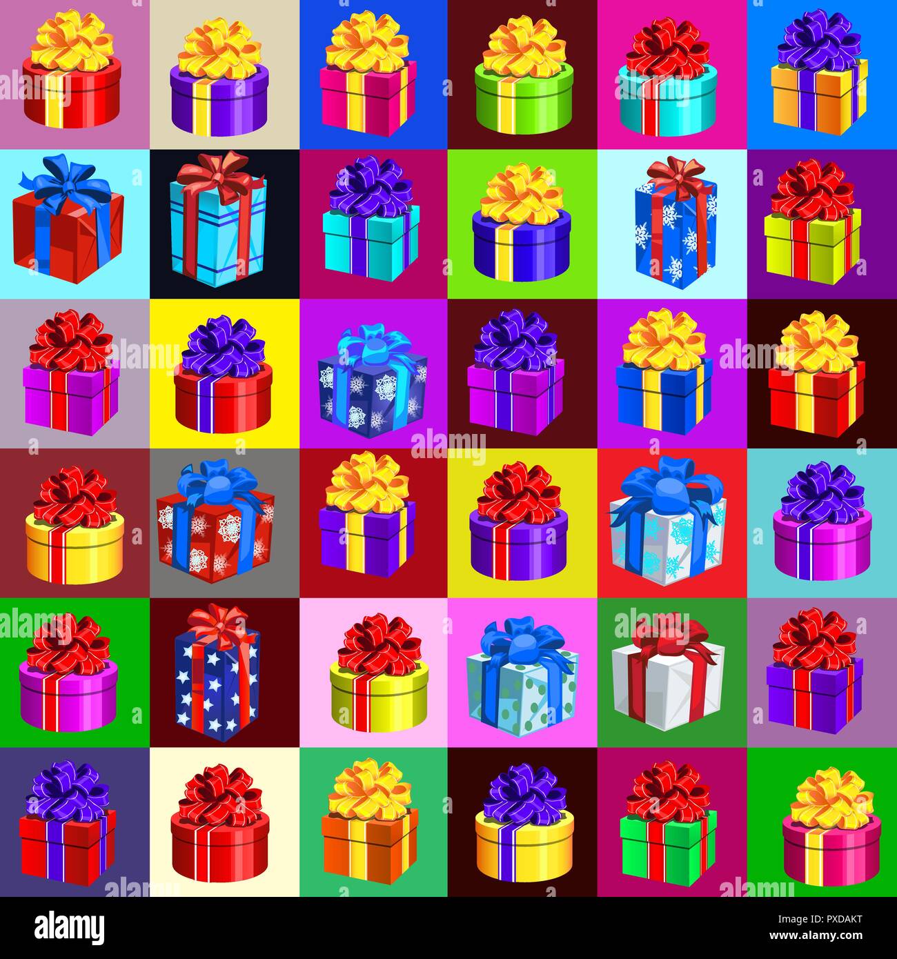 New year holiday attributes Stock Vector Images - Alamy