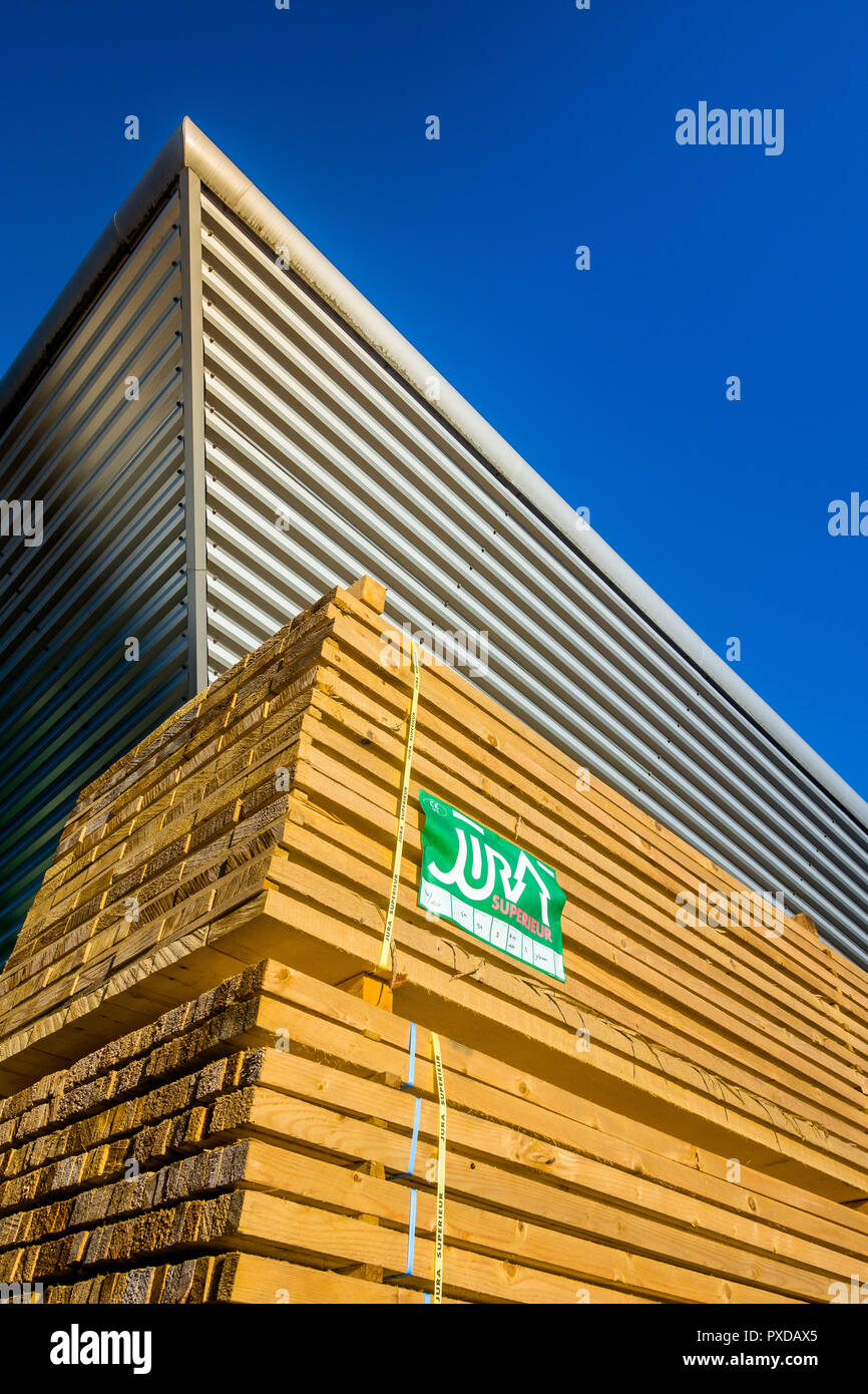 "Jura Superior" softwood timber for building construction - France ...