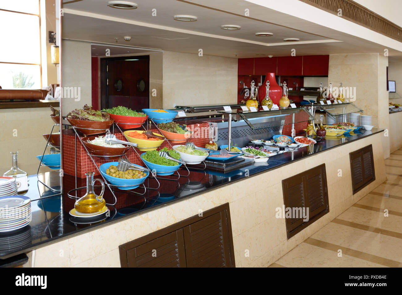 The restaurant of luxury hotel, Sharm el Sheikh, Egypt Stock Photo - Alamy