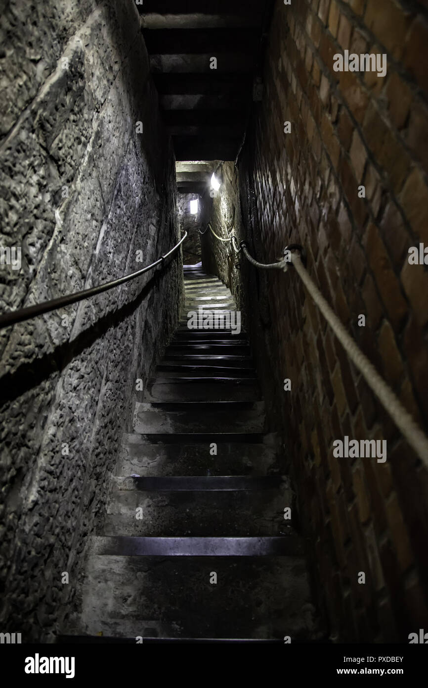 Old stone staircase, detail of medieval steps, history Stock Photo - Alamy