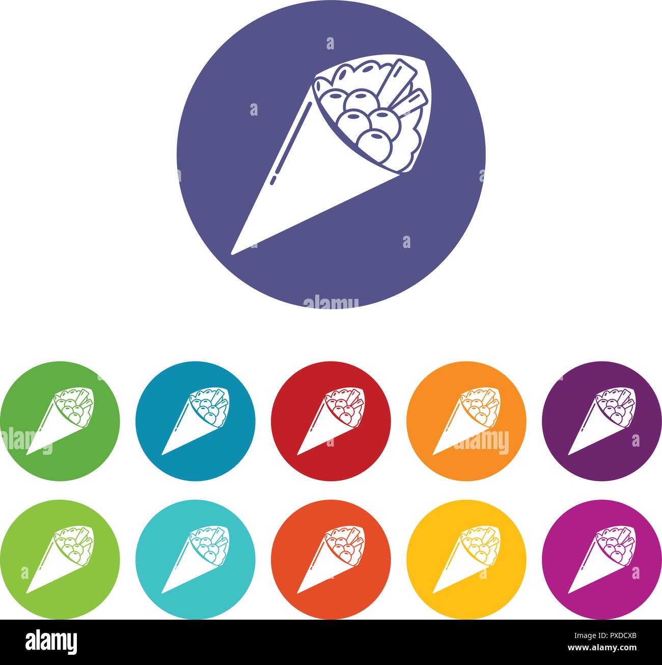 Sushi food icon, simple black style Stock Vector Image & Art - Alamy