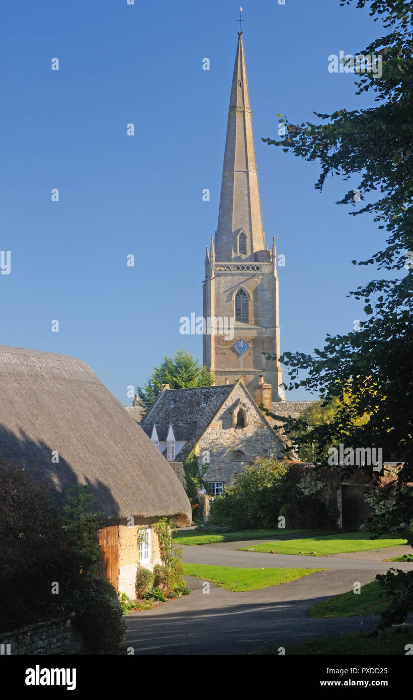 The Church of St. Gregory, in Tredington, Warwickshire, England Stock ...