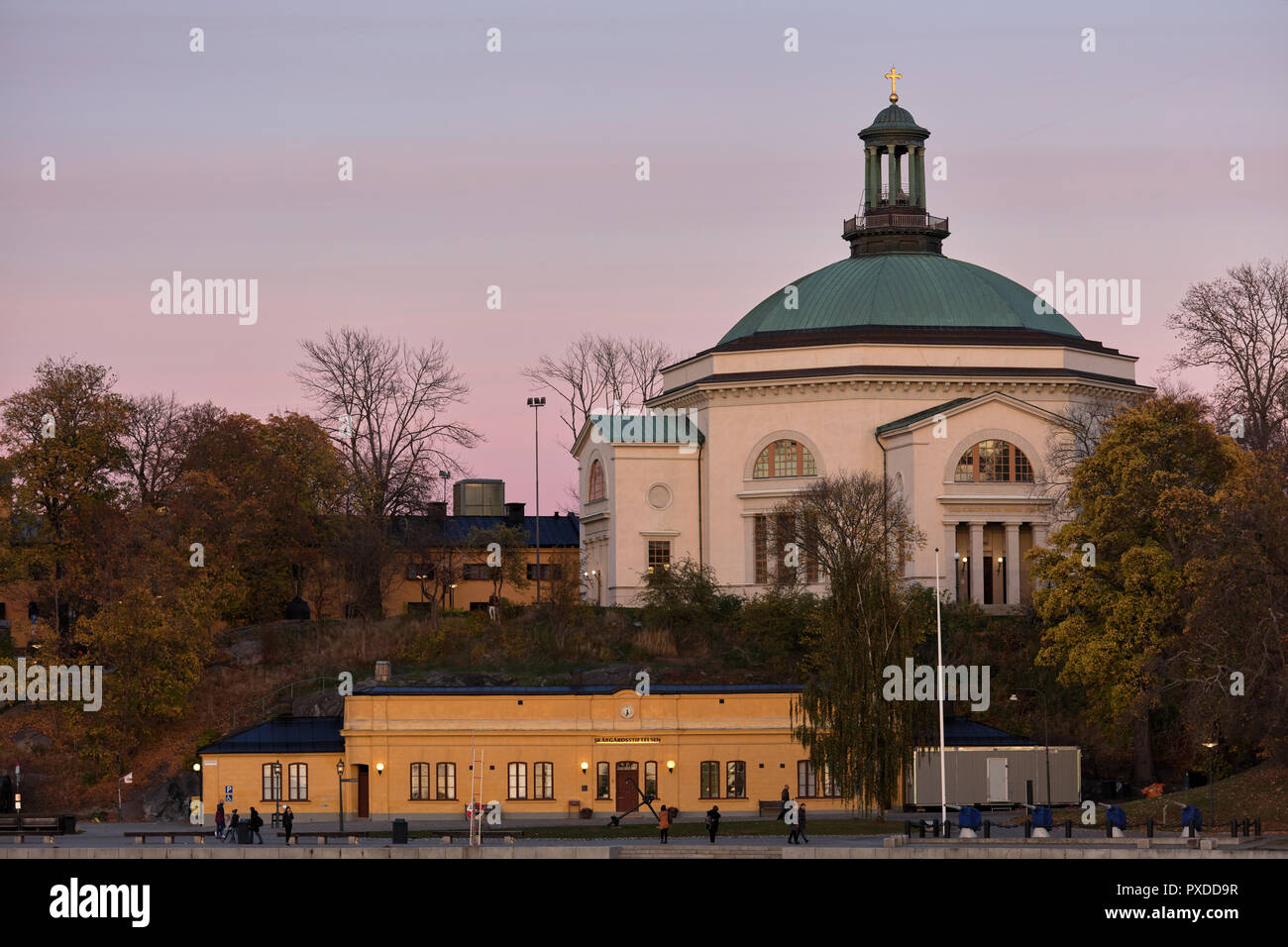 Skeppsholmen with the Concert Hall and the Archipelago Foundation in ...