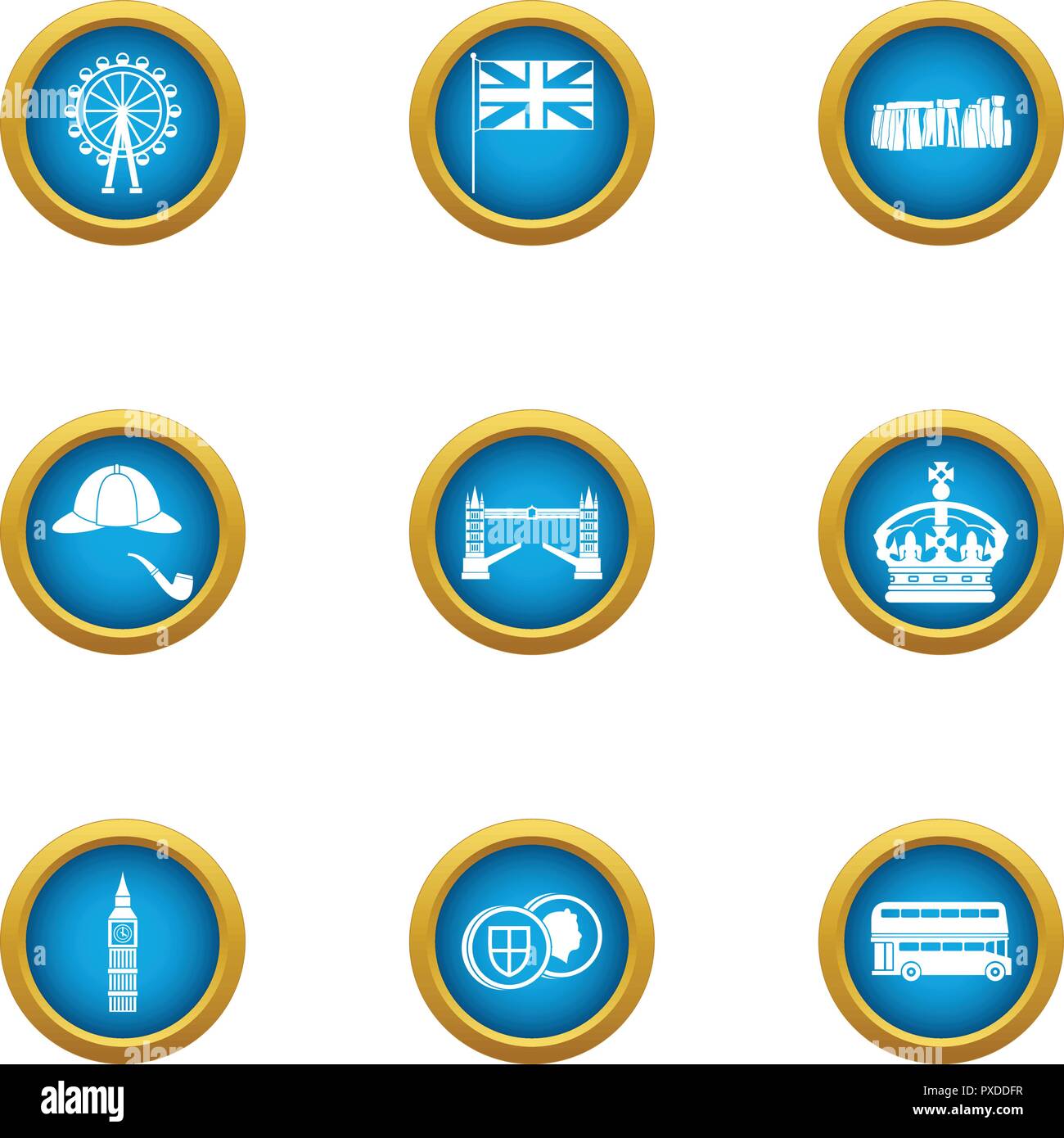 West london tourism Stock Vector Images - Alamy