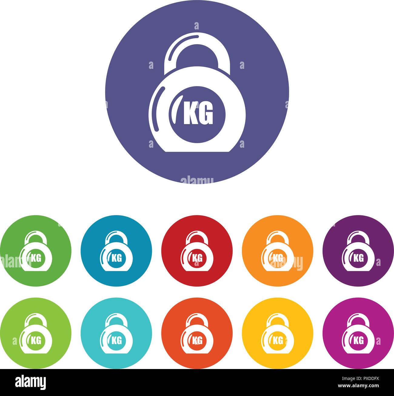 Weight icon, simple style Stock Vector Image & Art - Alamy