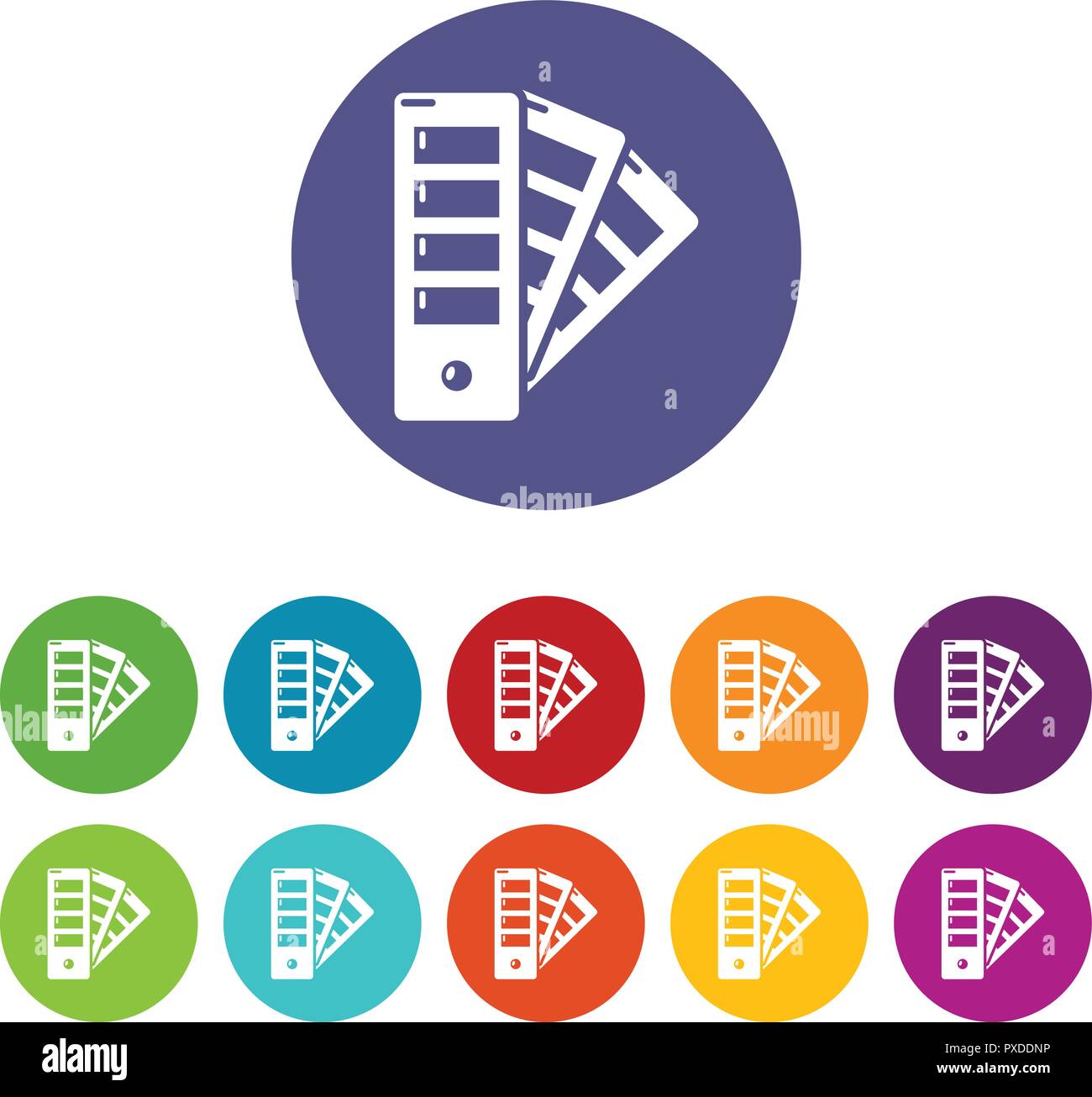 Palette guide icon, simple black style Stock Vector Image & Art - Alamy