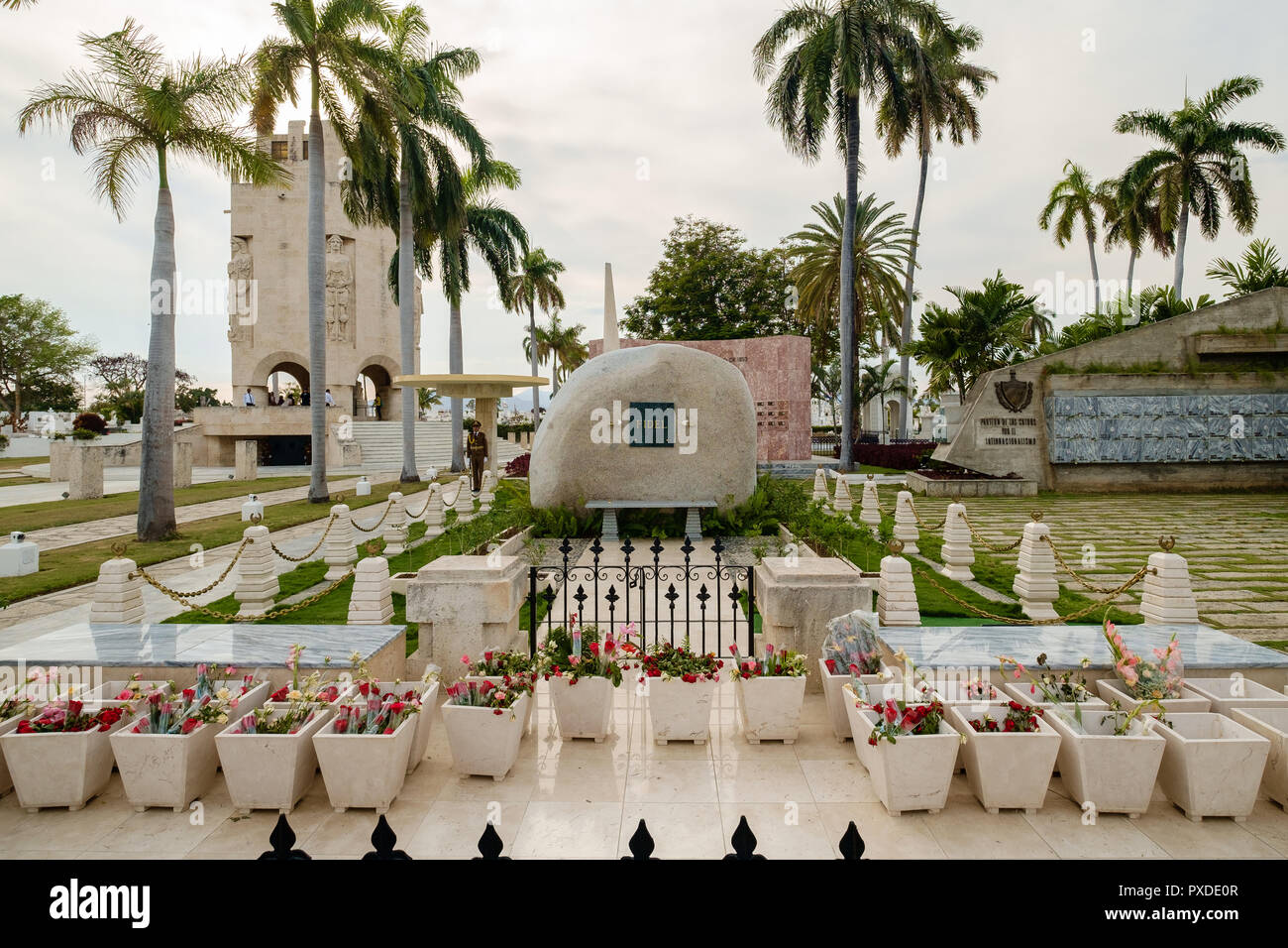 The Grave of Fidel Castro, Santa Ifgenia Cemetery, Santiago de Cuba ...