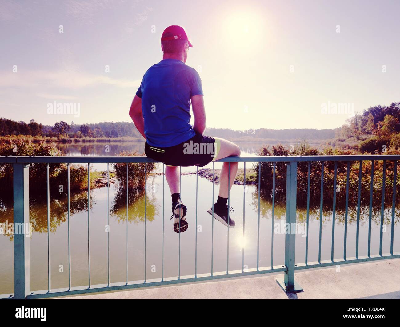Footpath Handrail Stock Photos & Footpath Handrail Stock Images - Alamy