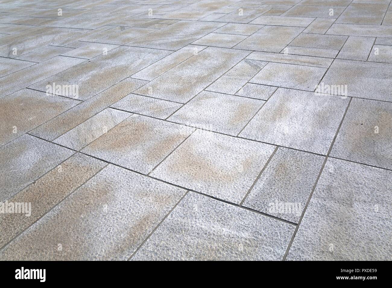 Stone Pavement Pattern Stock Photo - Alamy