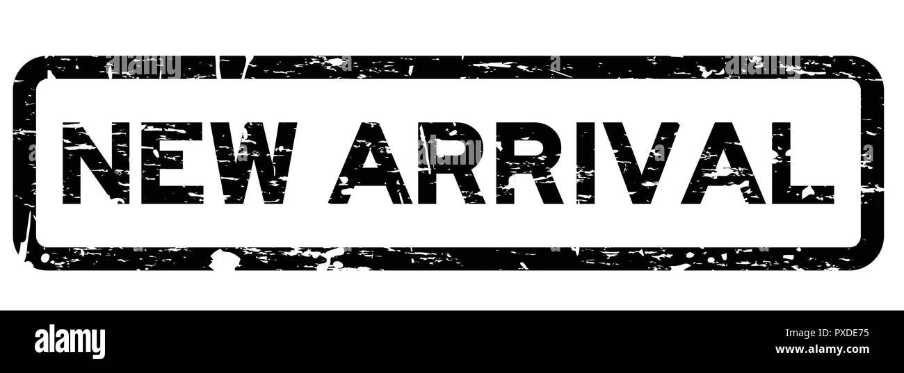 New Arrivals Sign Black And White