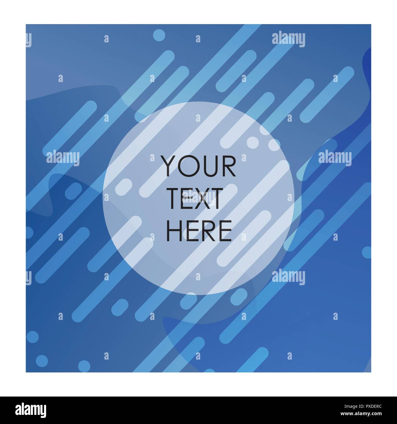 Blue and Offwhite colour background with typography vector Stock Vector ...