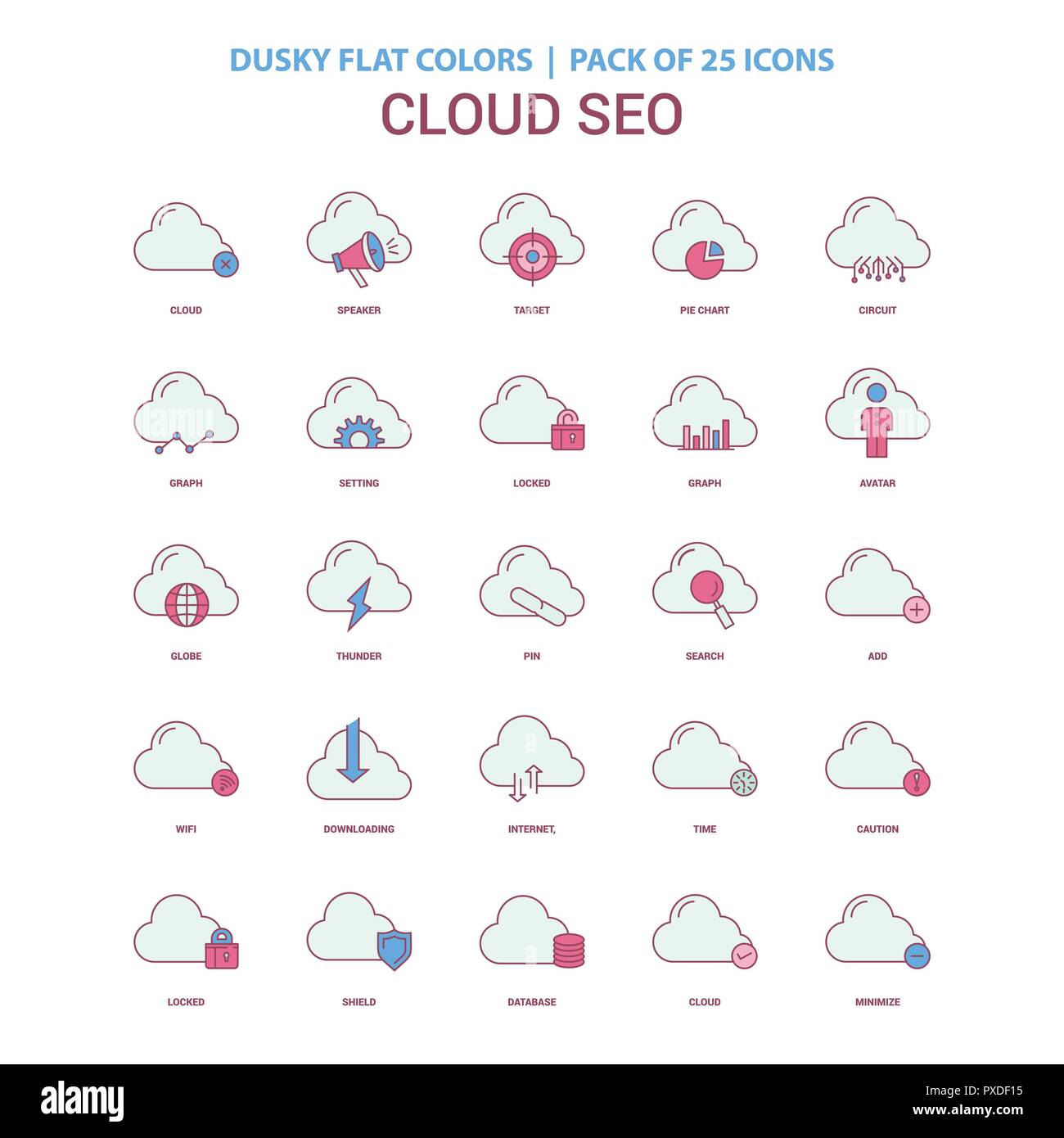 Vintage database Cut Out Stock Images & Pictures - Alamy