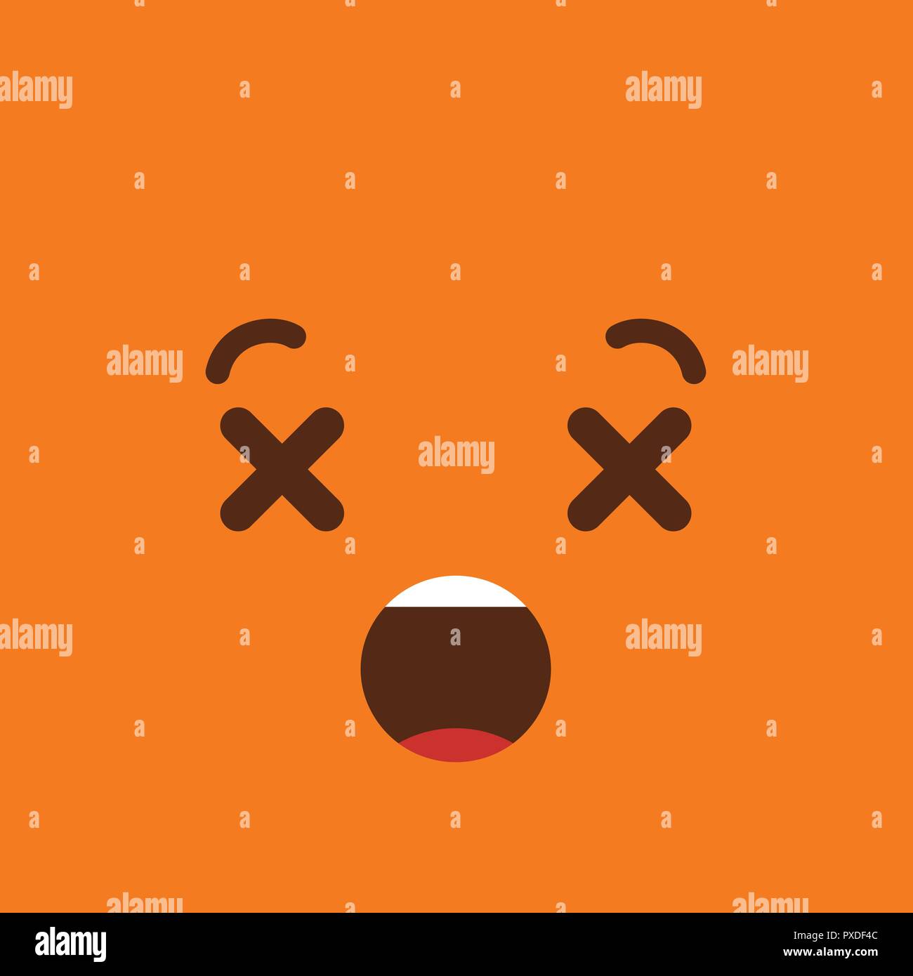 Dead Emoji Icon Vector Vectors High Resolution Stock Photography and ...