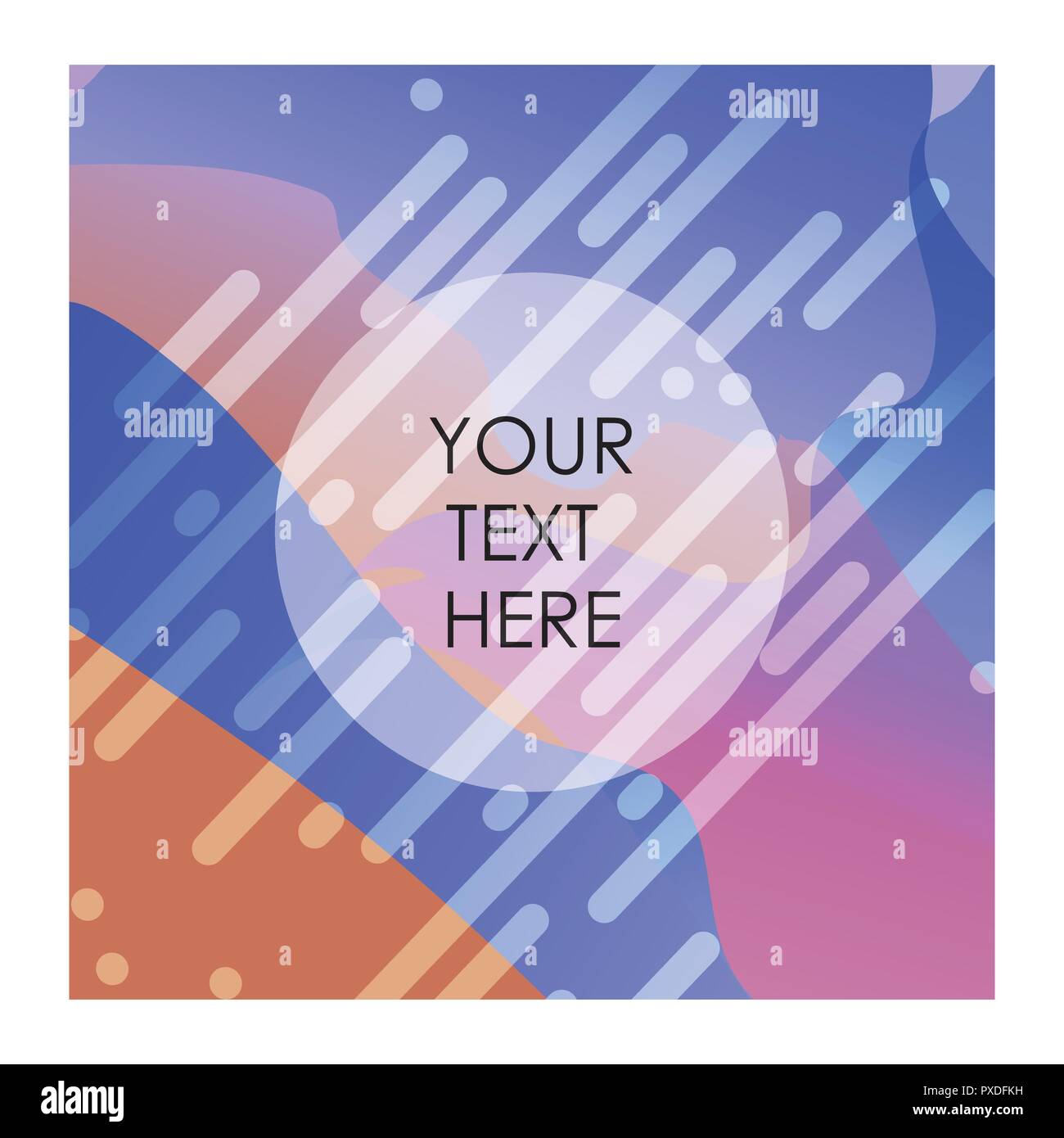 Colorful background with typography design vector Stock Vector Image ...