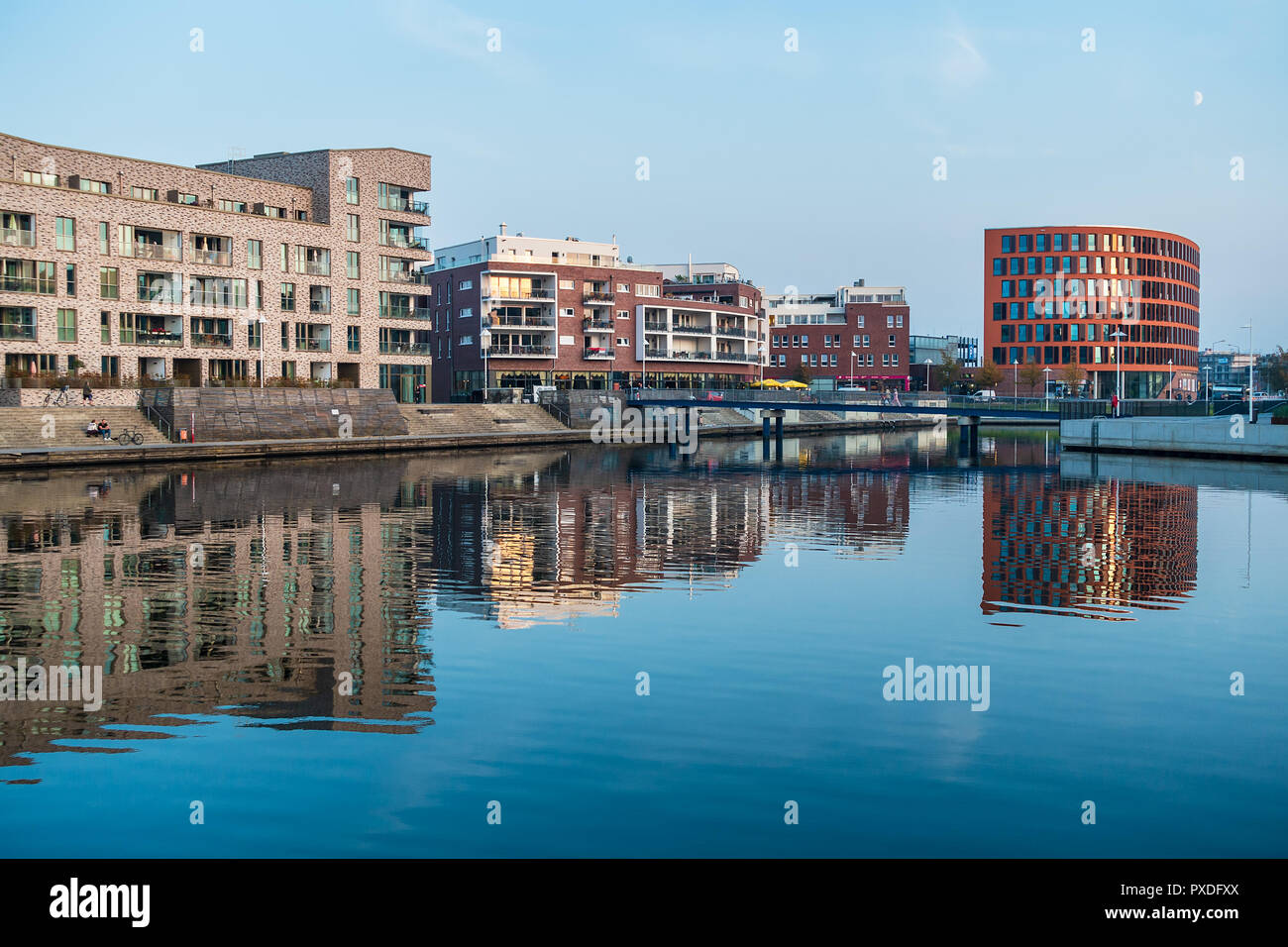 Modern buildings in the city Rostock, Germany Stock Photo - Alamy