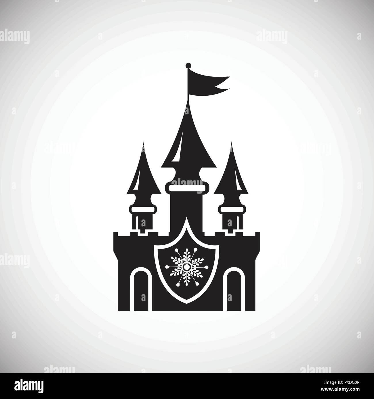 Snow white castle Stock Vector Images - Alamy