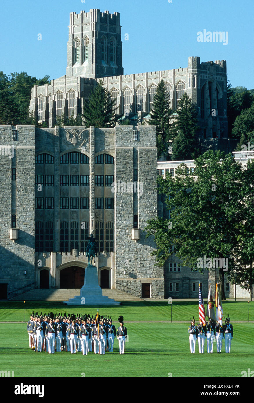Formal Cadet Parade at the United States Military Academy, West Point ...