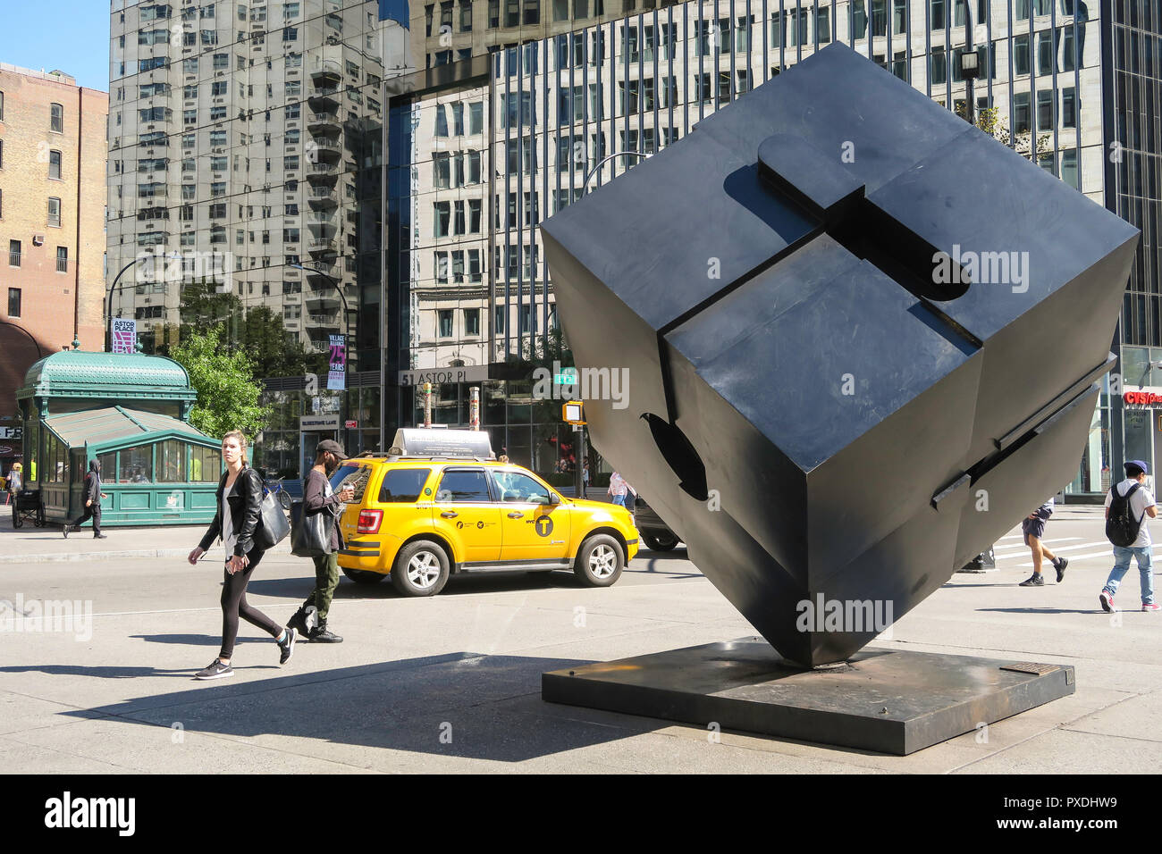 Astor place subway hi-res stock photography and images - Alamy
