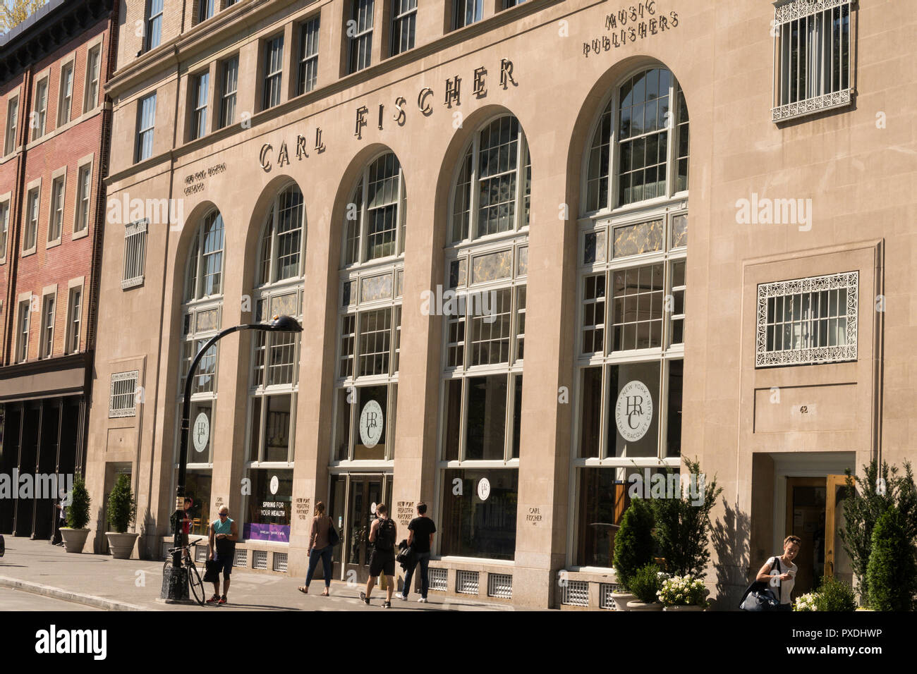 Carl Fischer Building in Astor Place, NYC, USA Stock Photo - Alamy