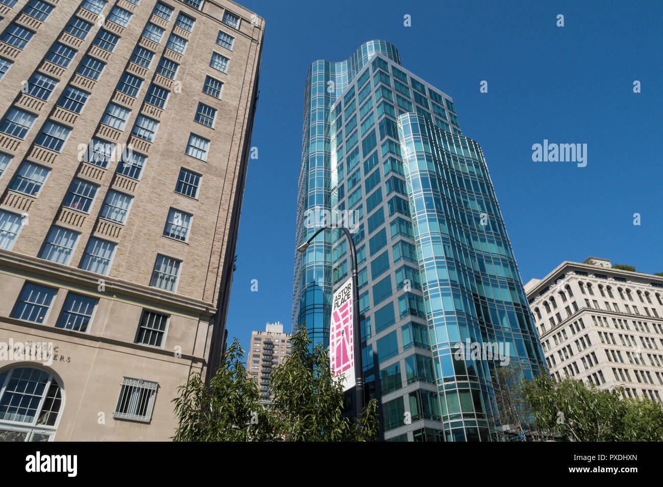Condominium Tower, 445 Lafayette St. at Astor Place and Cooper Square ...