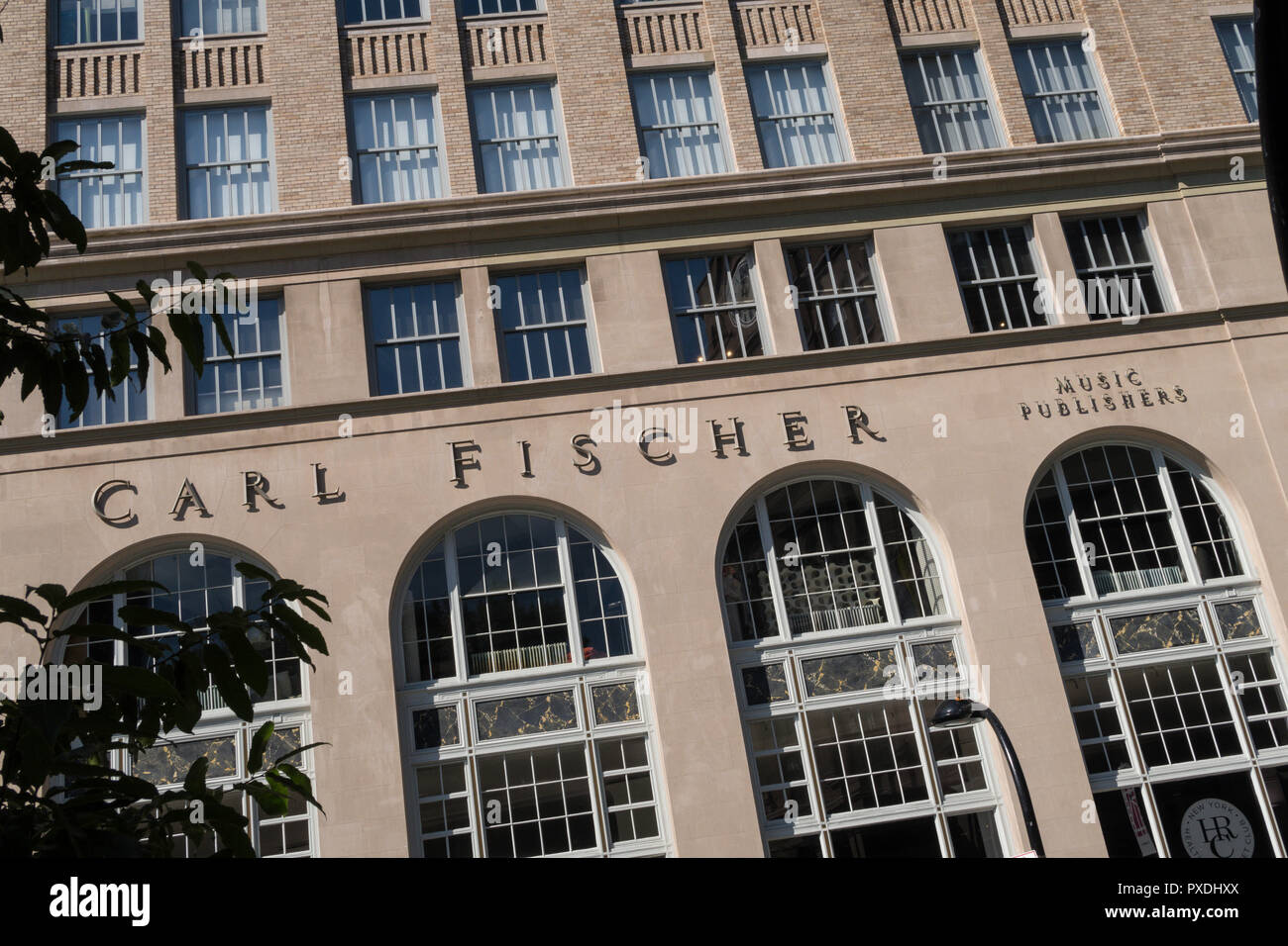Carl Fischer Building in Astor Place, NYC, USA Stock Photo - Alamy