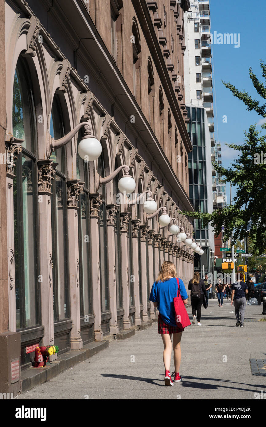 Facade and Lamps, The Cooper Union Foundation Building, New York City ...