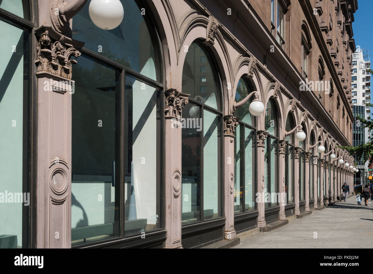 Facade and Lamps, The Cooper Union Foundation Building, New York City ...