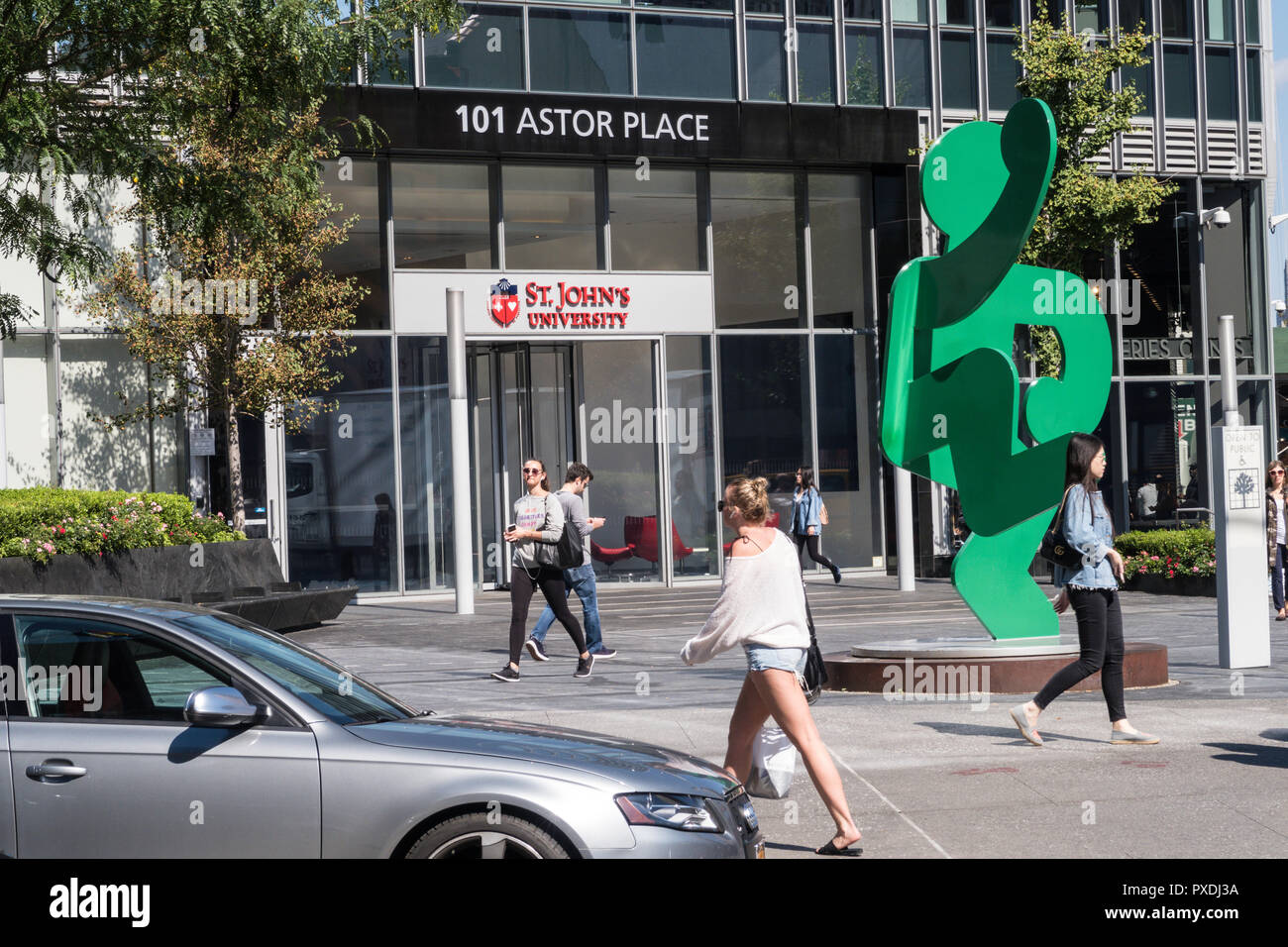 Astor Place , NYC, USA Stock Photo - Alamy