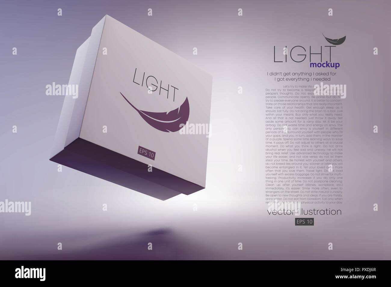 Cardboard 3d boxes mockups color can be changed in one click Vector ...