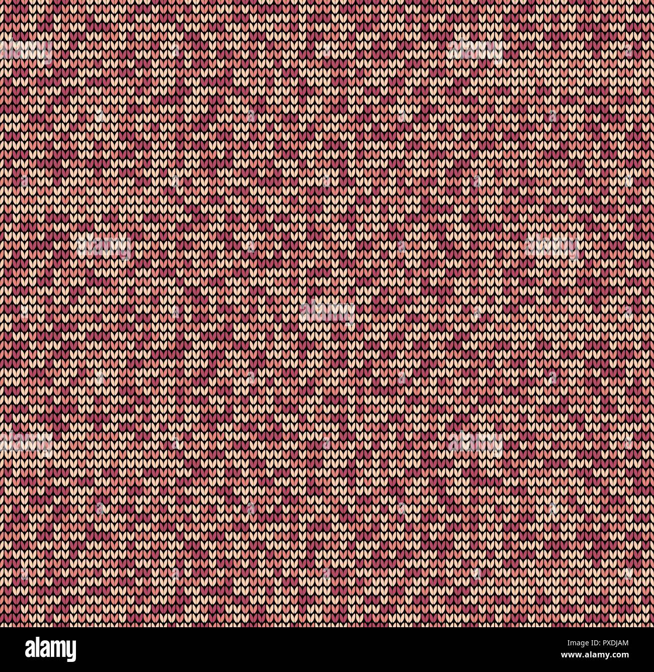 Abstract pink seamless knitting pattern background Stock Vector Image ...