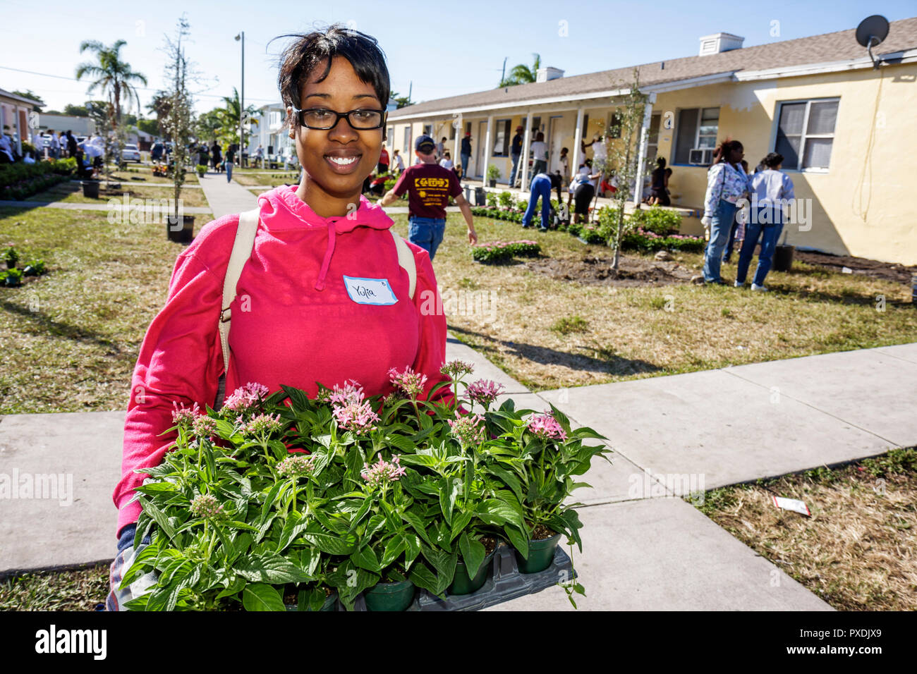 Miami Florida Liberty City Square Public Housing Neighborhood Hands On