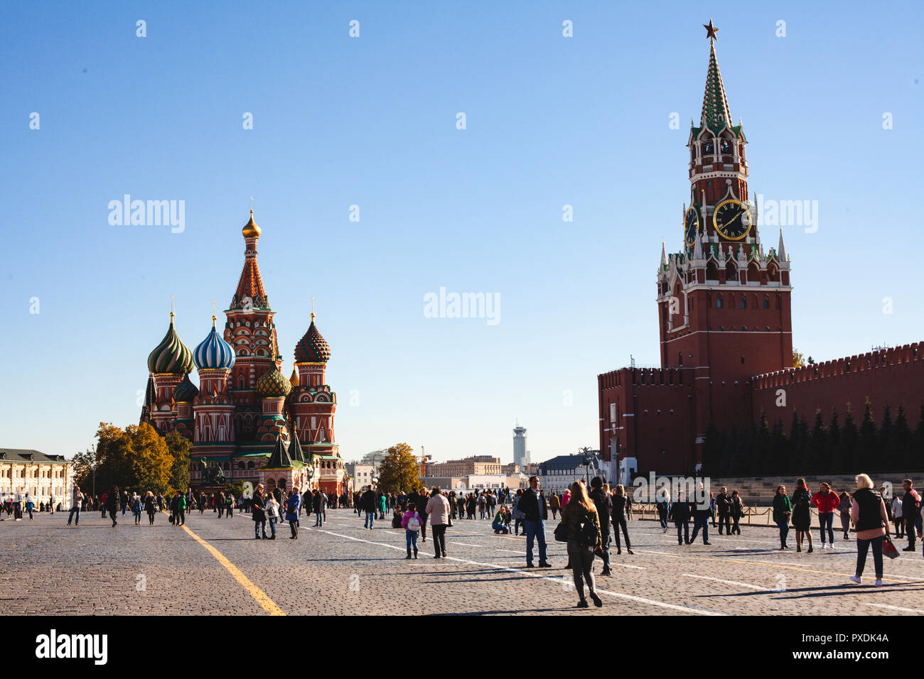 Red square landscape russia hi-res stock photography and images - Alamy