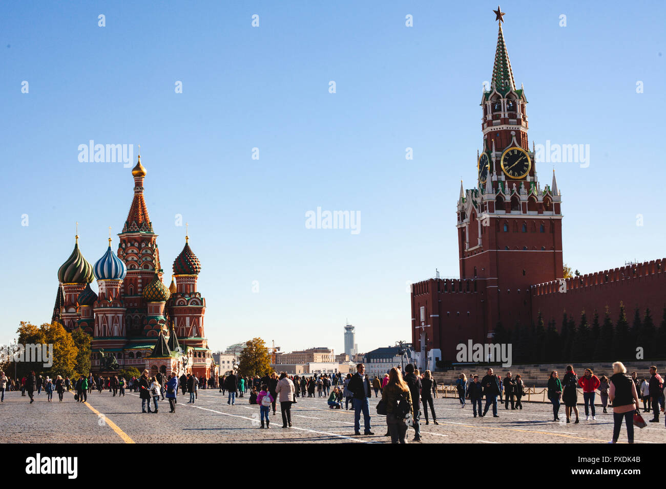 Red square landscape russia hi-res stock photography and images - Alamy